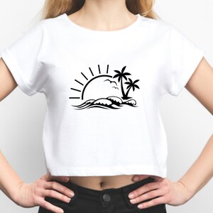 Wave Svg, Sunset Svg, Beach Svg, Sunshine Svg, Summer Svg, Png, Cricut ...