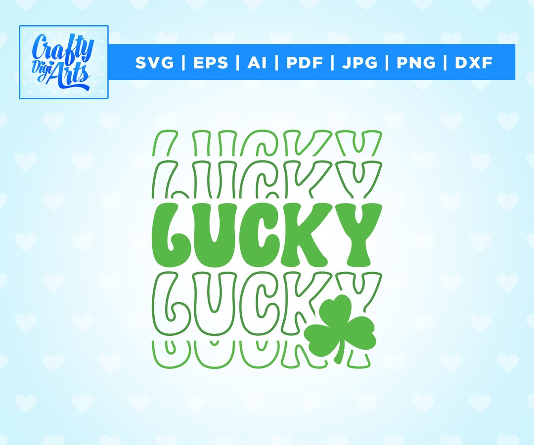 Lucky Svg Png, Good Luck Charm Svg, Png, Svg, Lucky Clover Svg, St ...