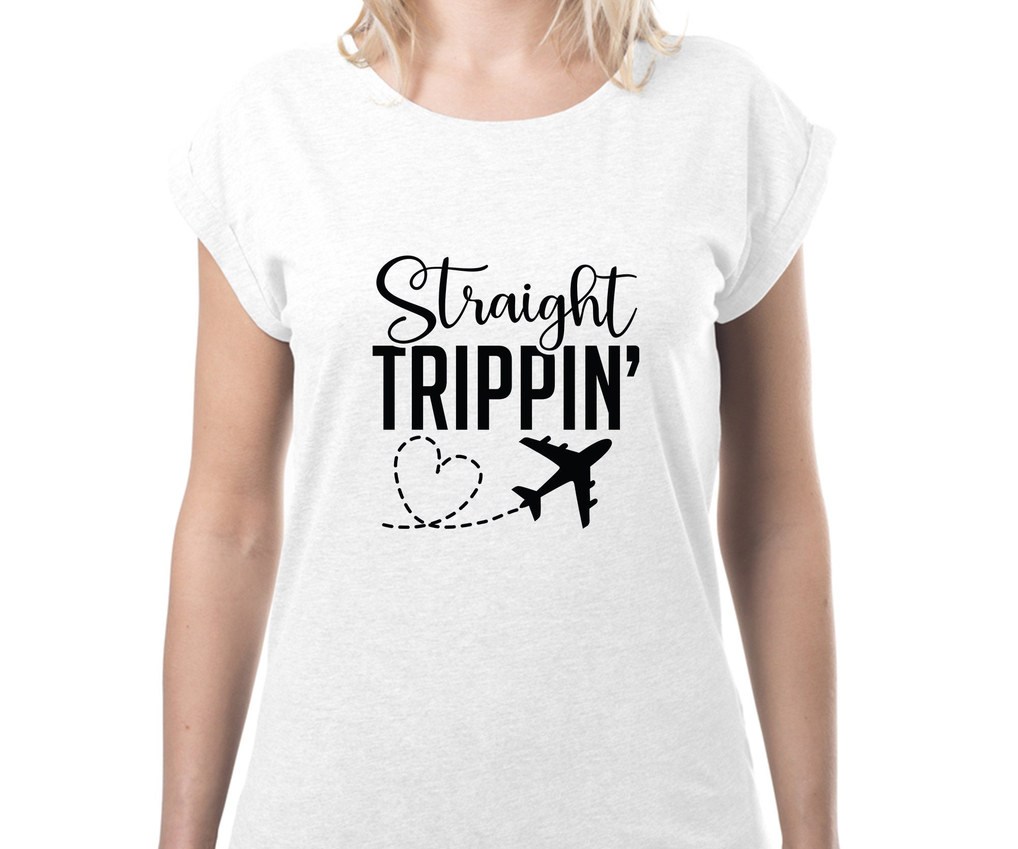 Straight Trippin SVG Travel Svg Vacation Svg Vacation Shirt - Etsy