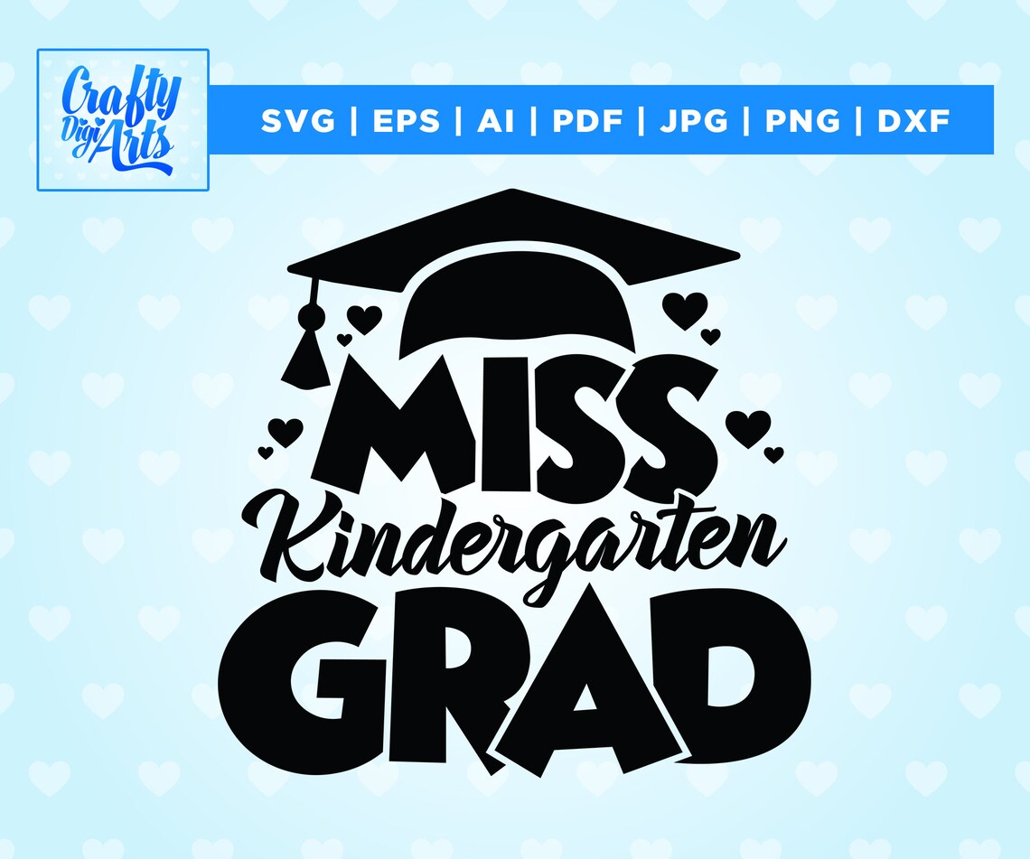 Miss Kindergarten Grad Girls Kindergarten Graduation Shirt - Etsy