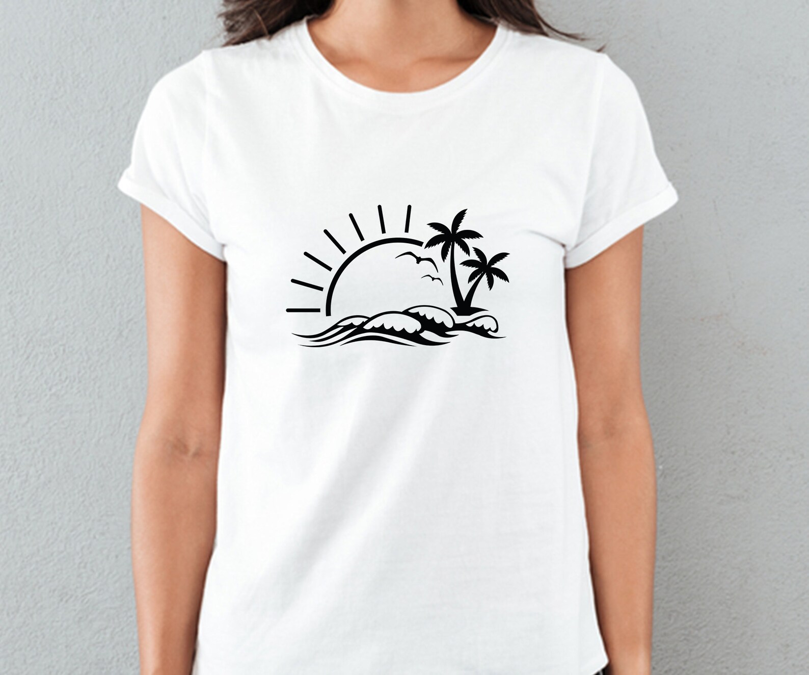 Wave Svg Sunset Svg Beach Svg Sunshine Svg Summer Svg - Etsy