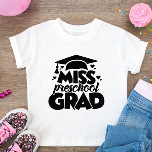 Miss Preschool Grad, Pre-k Grad Svg, Pre-k Graduation Svg, Cricut, Png ...