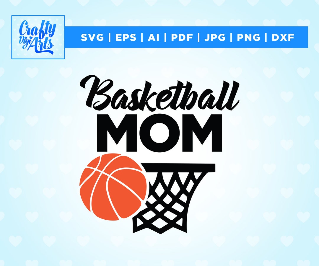 Basketball Mom SVG, Cricut, Png, Svg, Basket Hoop Svg, Basketball Mama ...