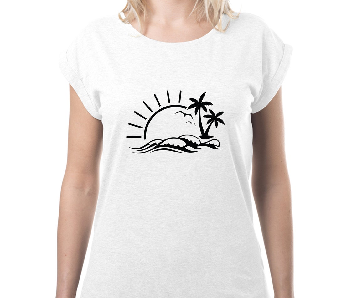 Wave Svg Sunset Svg Beach Svg Sunshine Svg Summer Svg - Etsy