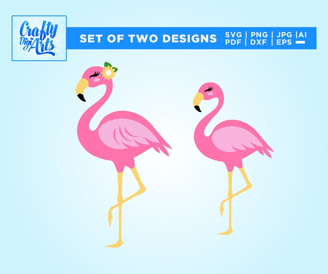 Flamingo SVG Cut File, Flamingo SVG, Flamingo Floral, Flamingo Svg for ...