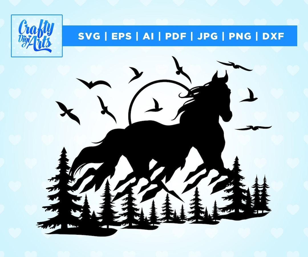 Caballo Svg Caballo corriendo Svg Clipart de caballo Vector - Etsy México