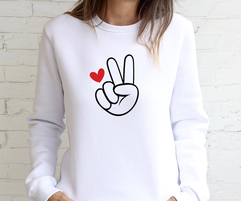 Peace Hand SVG Victory Svg Peace SVG Clipart Hand Symbol - Etsy