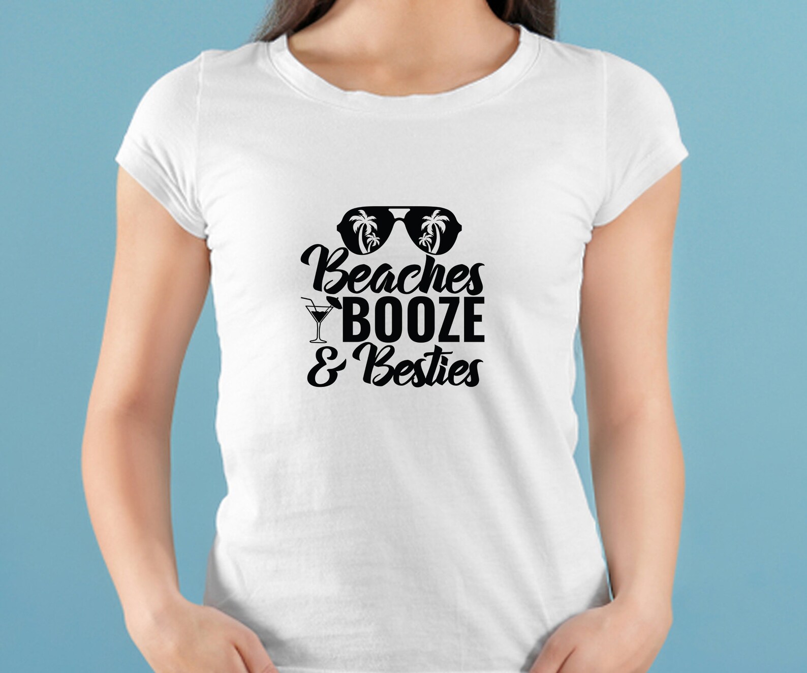 Beaches Booze and Besties Svg Summer Svg Beach Svg Girl - Etsy
