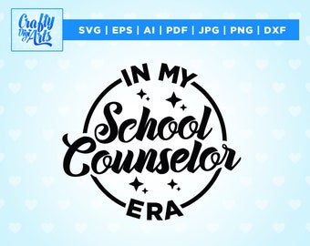 In My School Counselor Era SVG, School Counselor Era Svg, School ...