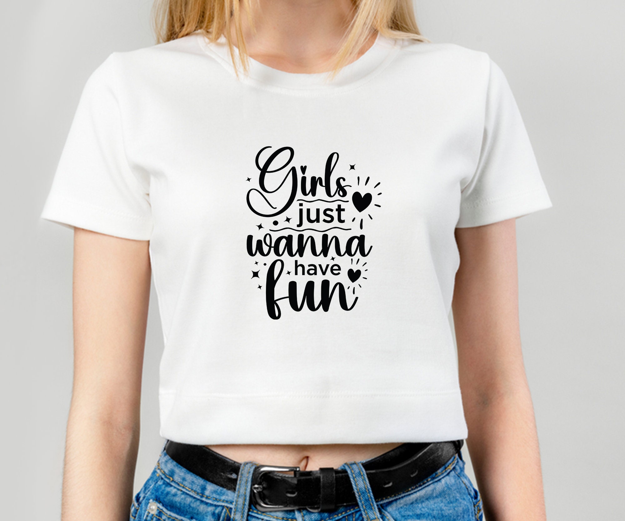 Girls Just Wanna Have Fun Svg, Girls Svg, Fun Svg, Girls Party Svg ...
