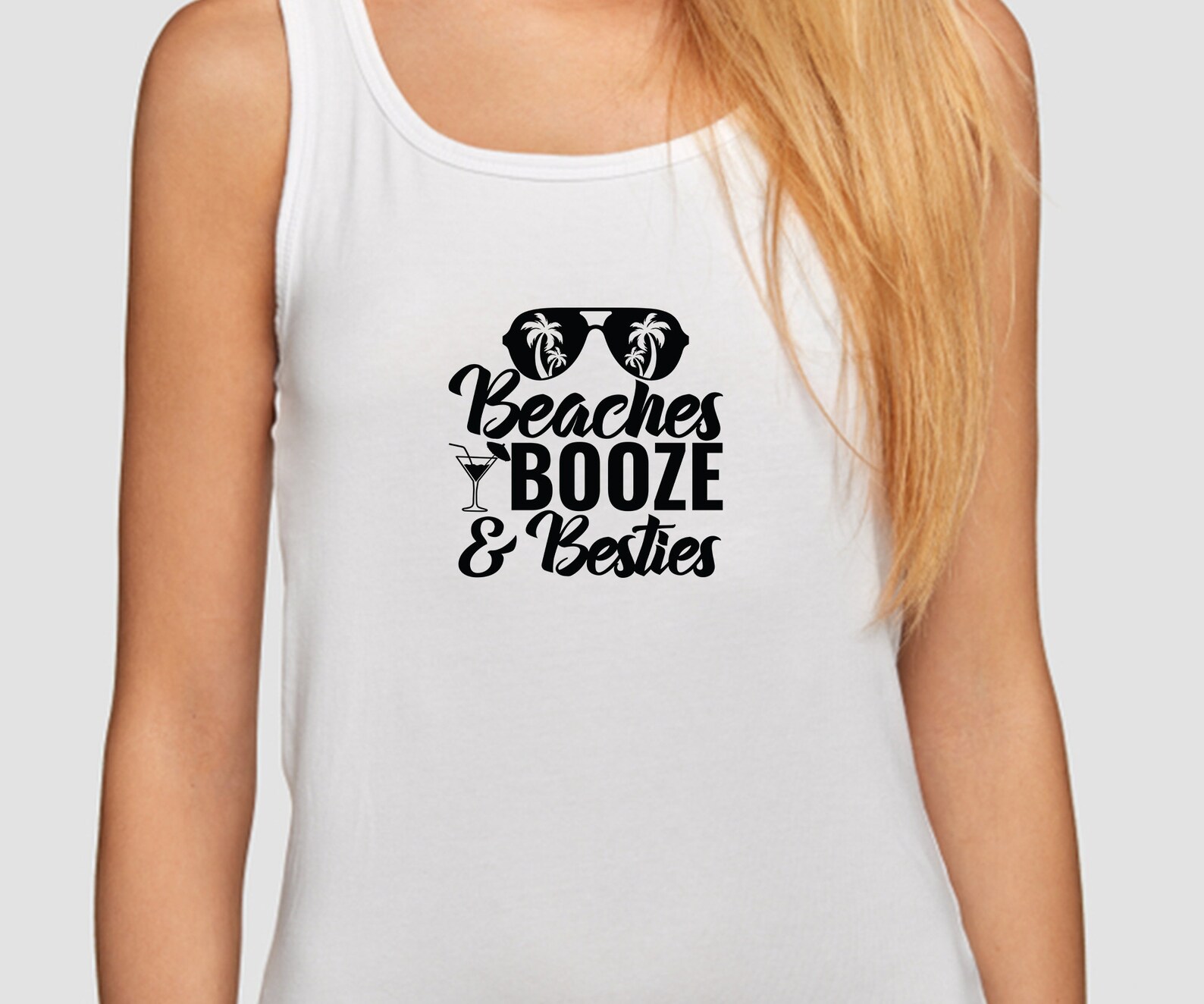 Beaches Booze and Besties Svg Summer Svg Beach Svg Girl - Etsy