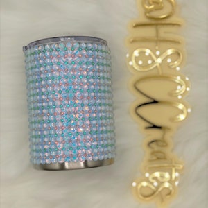 Blinged Out 12 Oz Stainless Steel Tumbler - Etsy