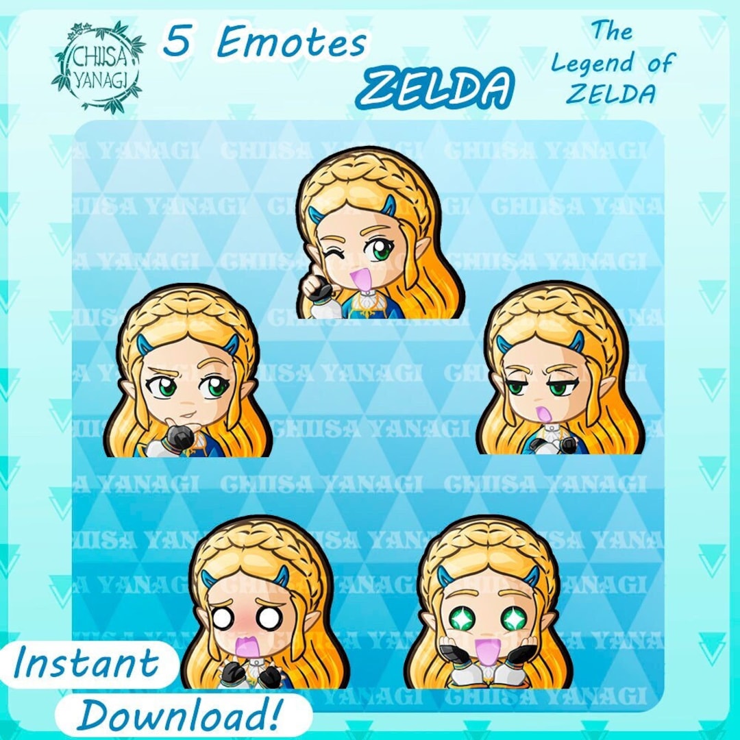 Zelda Emotes for Twitch/discord - Etsy