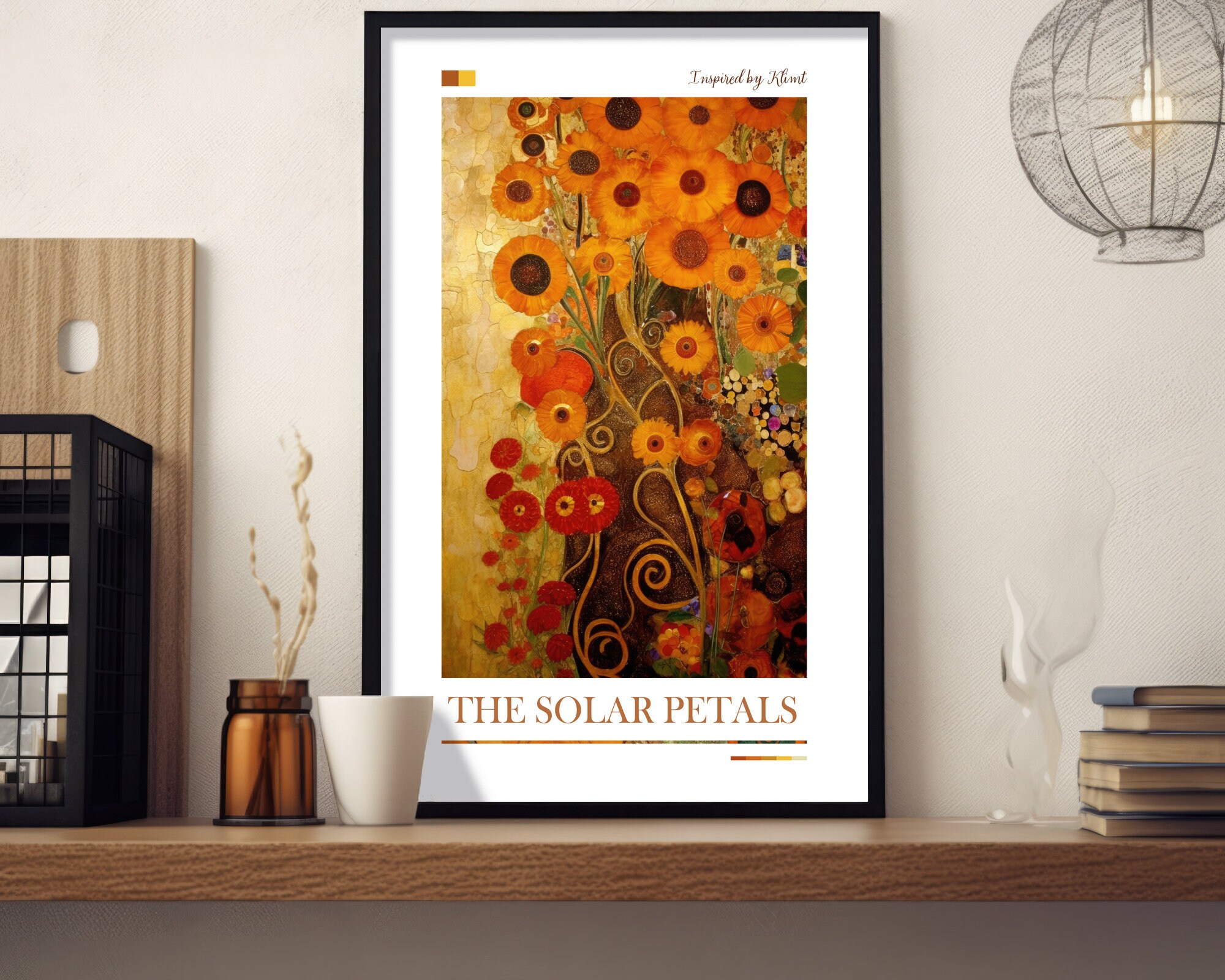 The Solar Petals Meadows Art Print Sunflowers Poster 2 Painting ...