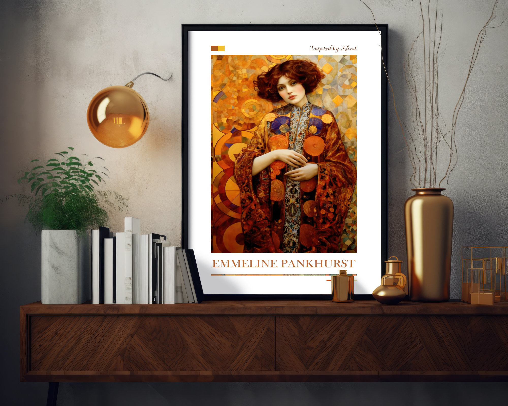 Emmeline Pankhurst Art Print Suffragette Poster Painting - Etsy UK