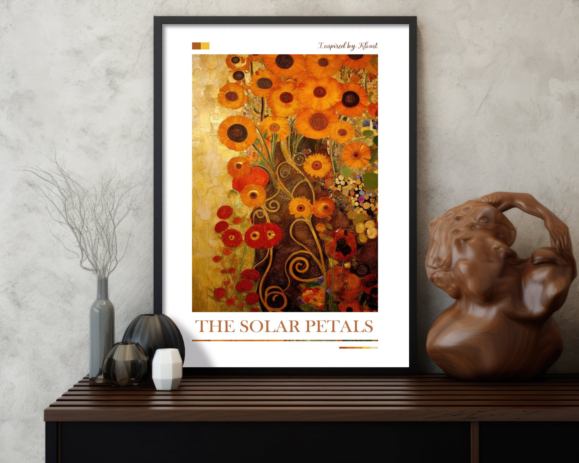 The Solar Petals Meadows Art Print Sunflowers Poster 2 - Etsy