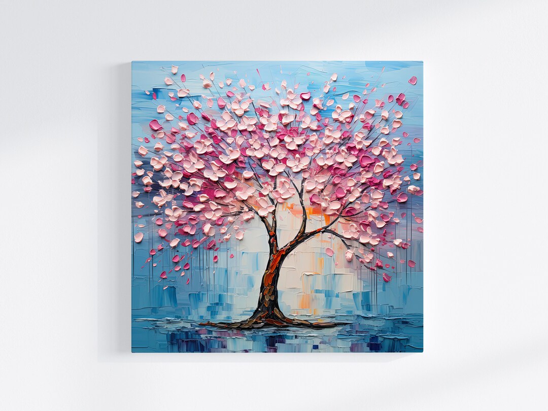 Blossom Tree Poster, Mothers Day Gift, Modern Abstract Art Lovers Gift ...
