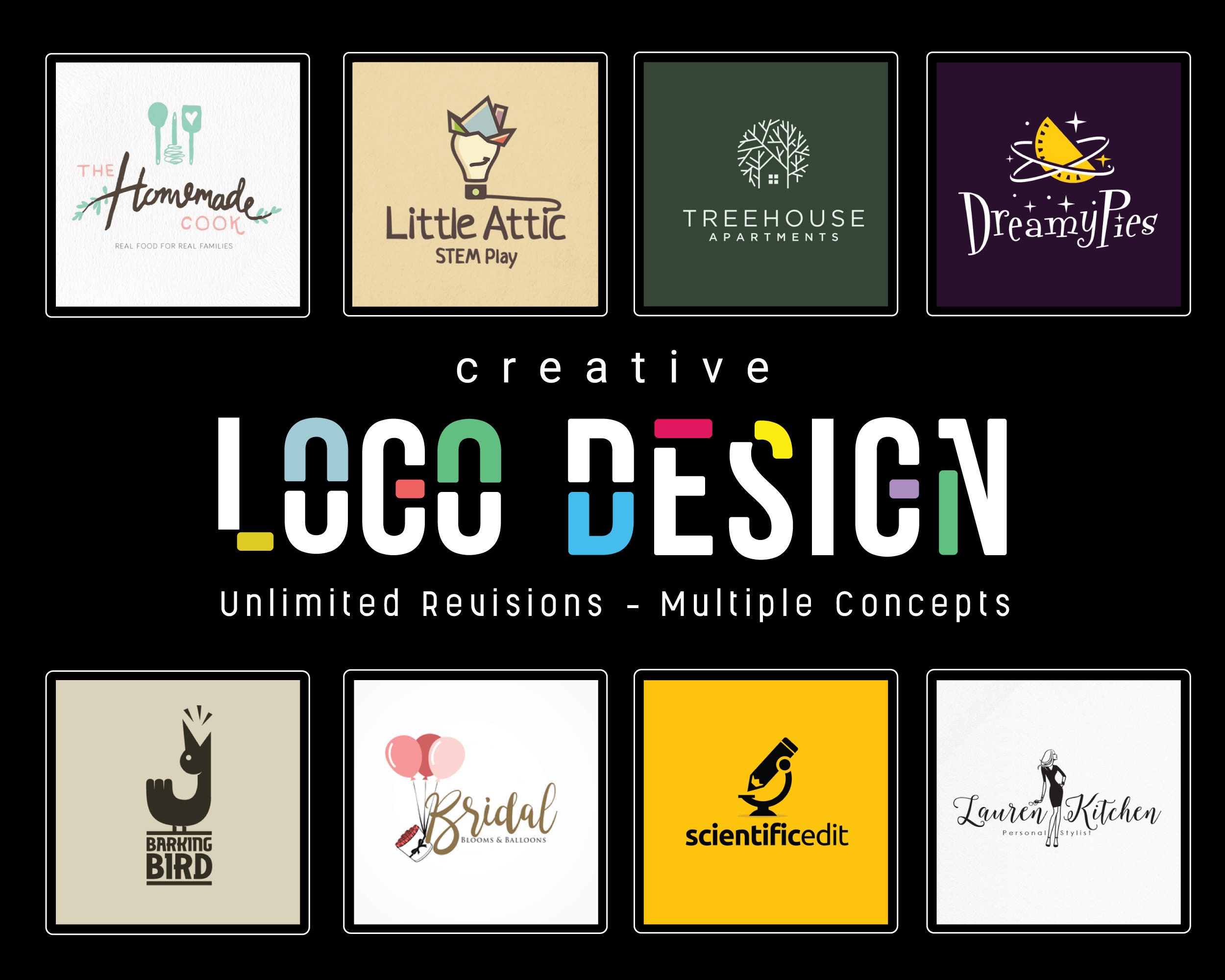 Custom Hand Drawn Logo, Logo Design, Custom Logo Design, Unique Logo ...