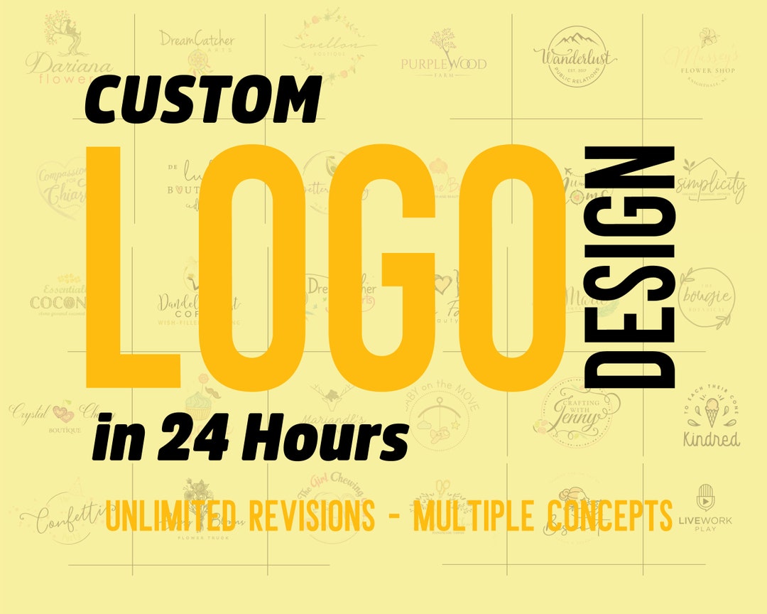 Custom Hand Drawn Logo Custom Logo Design Simply Logo Design Logo