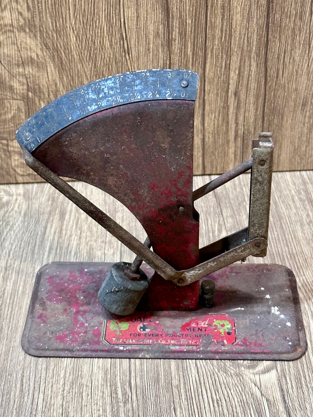 Antique Poultry Egg Grading Scale - Etsy