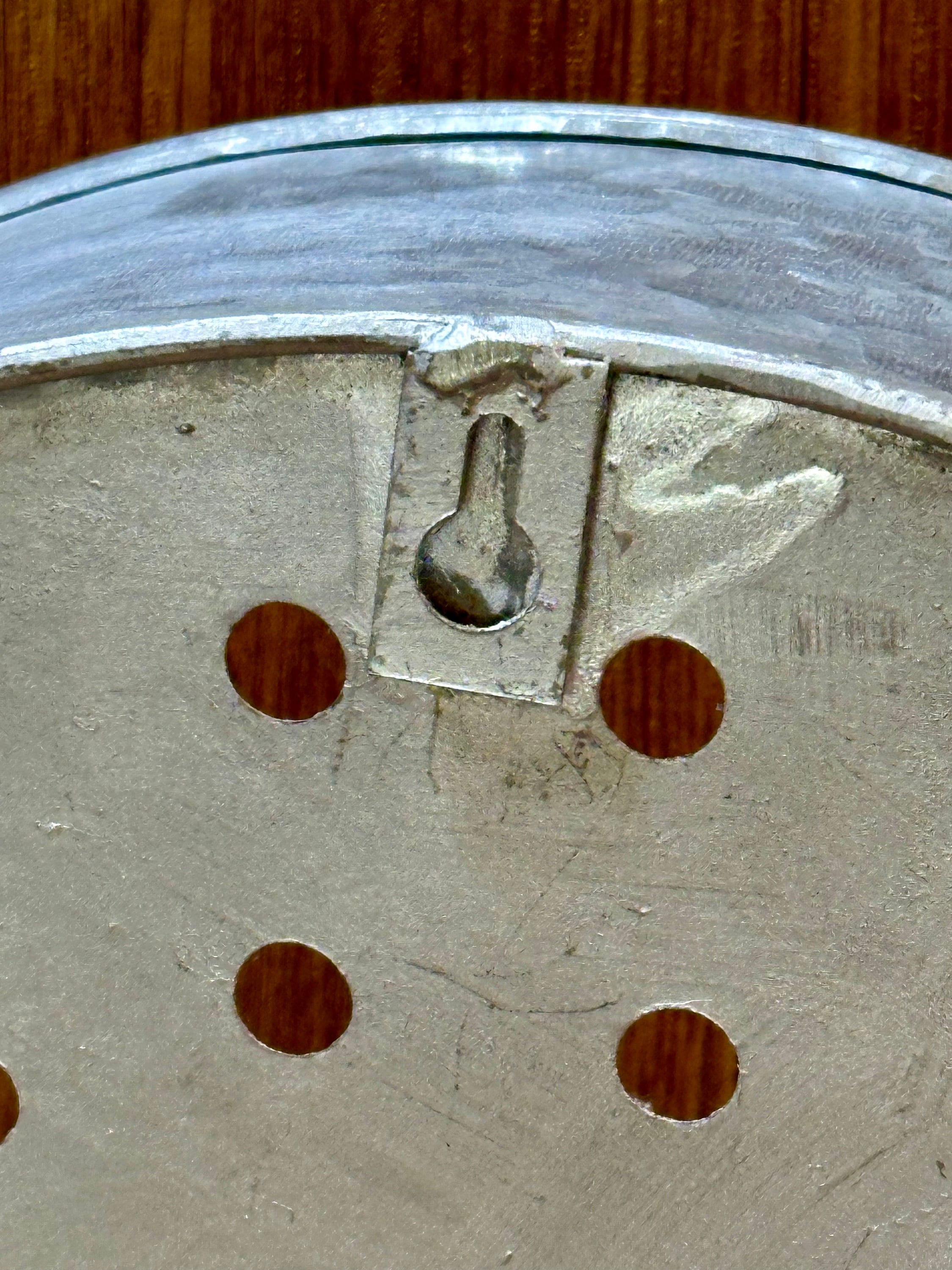 Round Galvanized Metal Wall Shelf Rustic Farmhouse Decor - Etsy