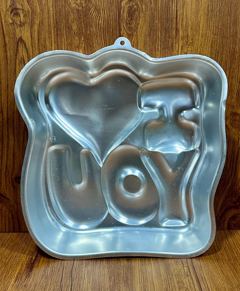 Wilton I Love You Cake Pan Vintage 1987 Valentines Day, Celebration ...