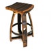 Whiskey Barrel Bar Stool With Memory Swivel - Etsy