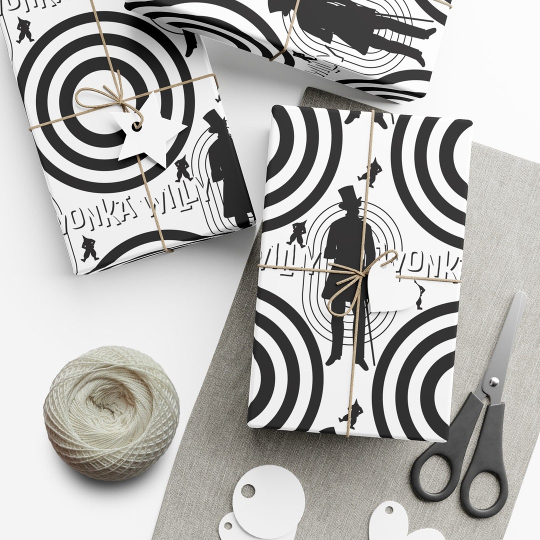 Willy Wonka Themed Wrapping Paper Silly Gift Wrapping Fun - Etsy UK