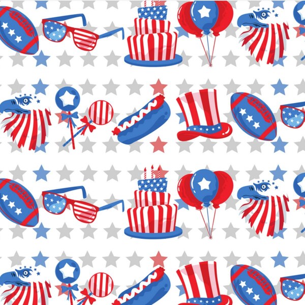 American Flag Wrapping Paper - Etsy