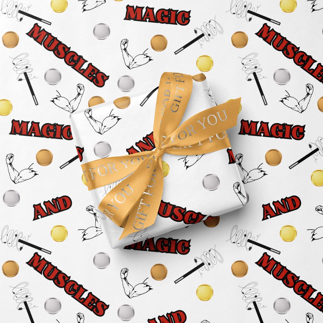 Mashle Gift Wrapping Paper House Adler Wrapping Paper Magic and Muscles ...