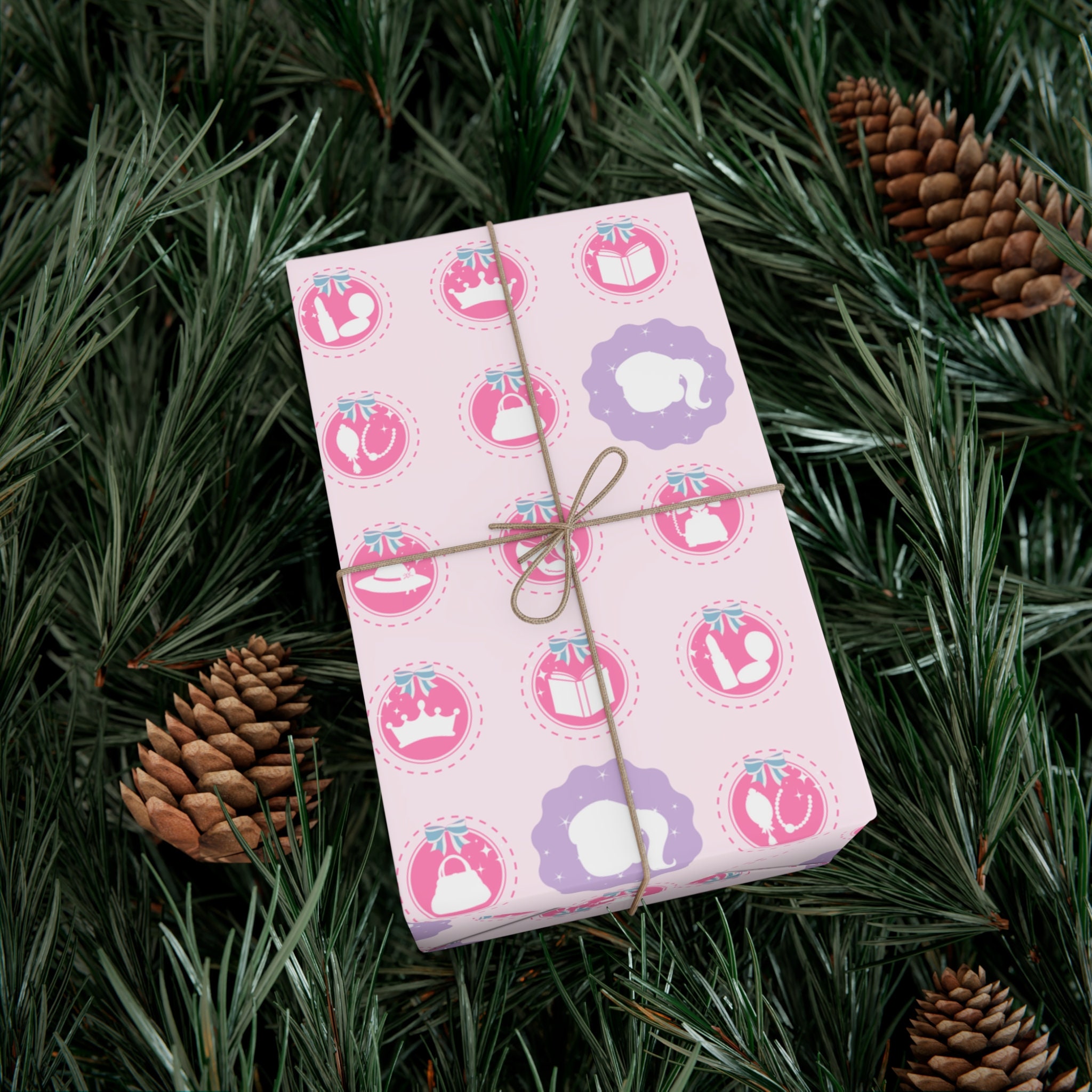 Barbie Theme Wrapping Paper Birthday Gift Wrap Papers Holiday Wrapping ...
