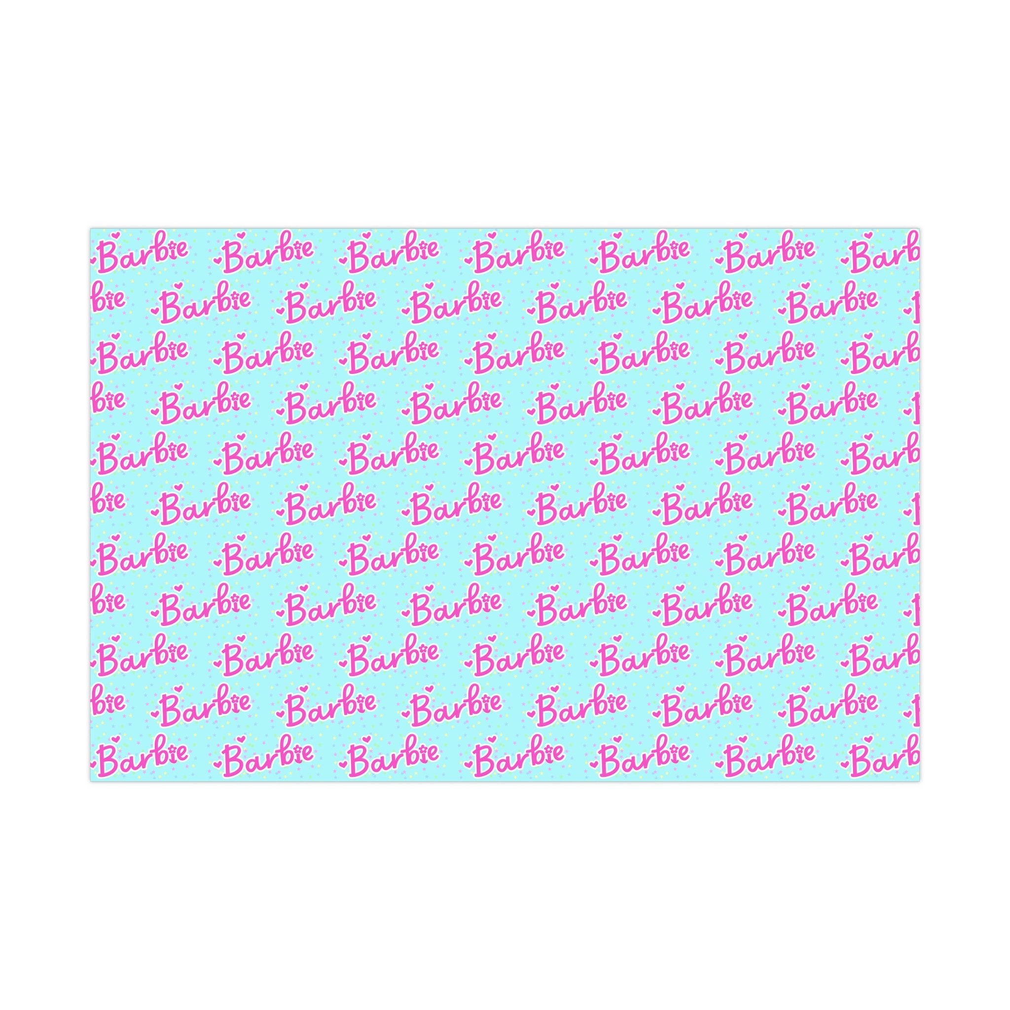 Barbie Theme Wrapping Paper Cute Gift Wrapping Children Wrapping Paper ...