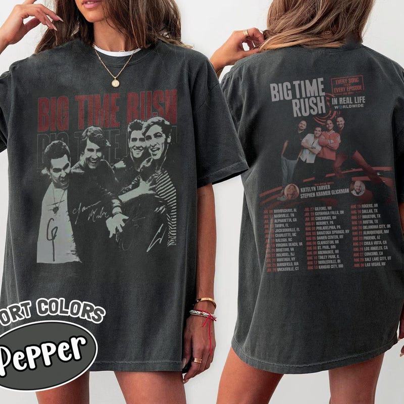 Big Time Rush 2025 Merch - Etsy