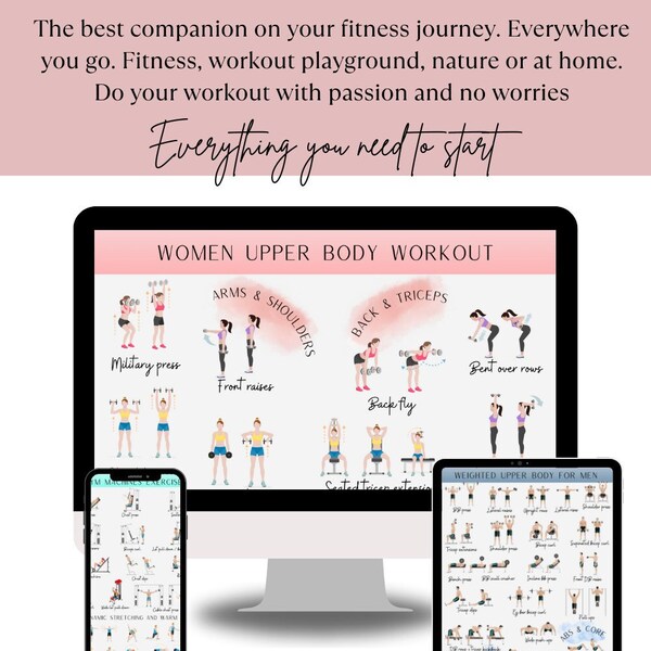 Editable Workout Exercise Cheat Sheet A4 Instagram and Facebook Sized ...