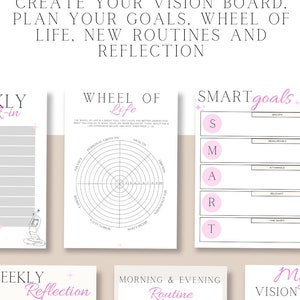 Self Care Planner: Daily Routine, Fitness, Wellness Tracker (PDF) - Etsy