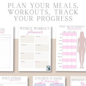 Self Care Planner: Daily Routine, Fitness, Wellness Tracker (PDF) - Etsy