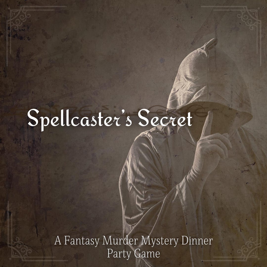 Fantasy Murder Mystery Dinner Party Game | Digital Download | 9-15 ...