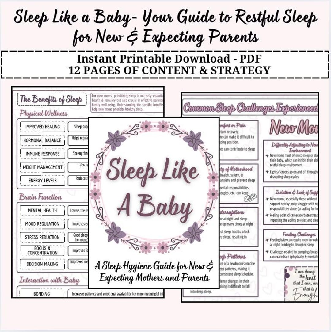 Sleep Like a Baby: Your Guide to Restful Sleep for New & Expecting ...