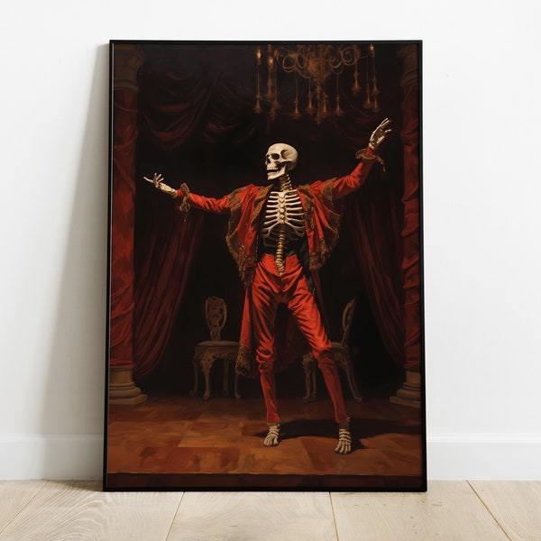Skeleton Artwork - Etsy
