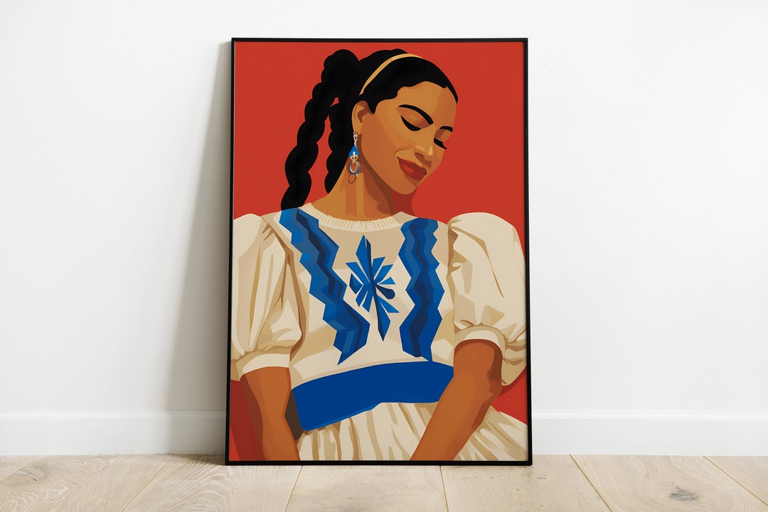 El Salvador Art Poster El Salvador Giftel Arteel Salvador - Etsy