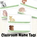 Editable Name Tag | Woodland | Animal | Classroom Name Tag | Student ...