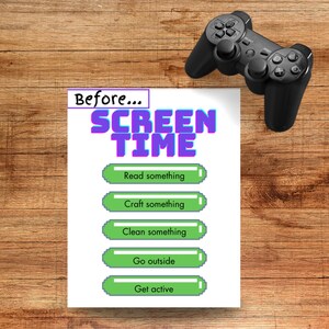 Chore Chart | Routine Chart | Morning Routine | Daily Routine | Instant ...
