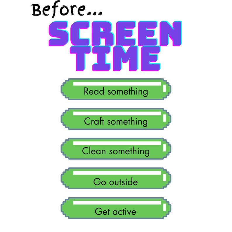 Chore Chart | Routine Chart | Morning Routine | Daily Routine | Instant ...