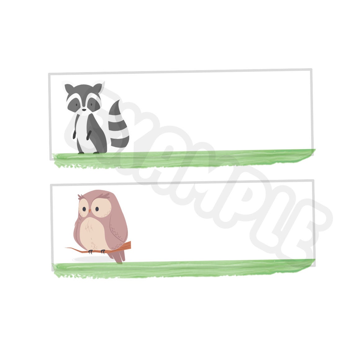 Editable Name Tag | Woodland | Animal | Classroom Name Tag | Student ...