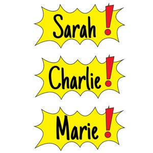 Editable Name Tag| Classroom Name Tag| Classroom Label| Student Name ...