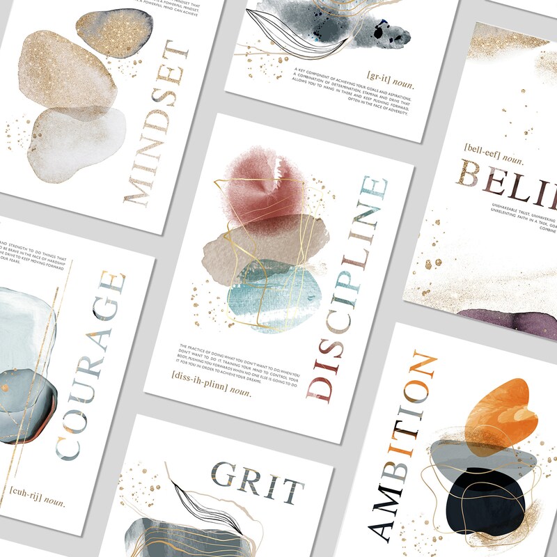 Motivational Postcards - Etsy UK