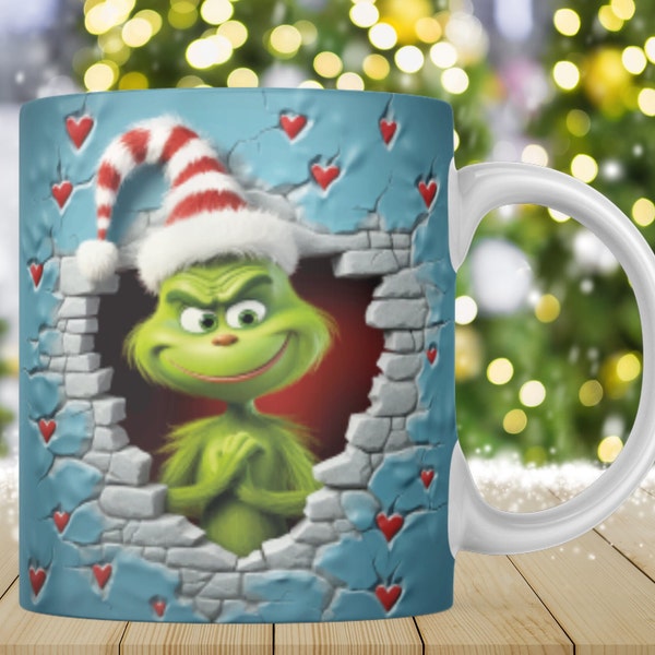 Christmas Mugs - Etsy