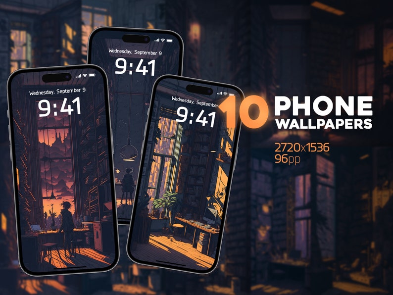 Lo-fi Phone Wallpaper Anime Wallpaper iPhone Wallpaper Anime Background ...