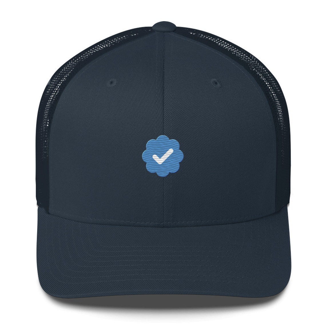 Verified Check Mark Trucker Cap - Etsy