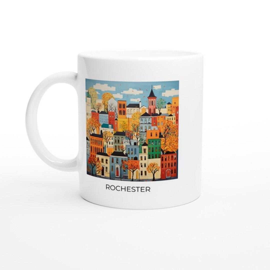 Rochester Mug | Souvenir, Gift Idea, Coffee Cup, Upstate New York ...